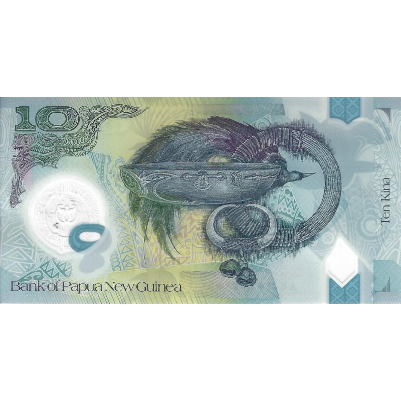 PAPOUASIE Nelle GUINEE Billet 10 Kina 2020